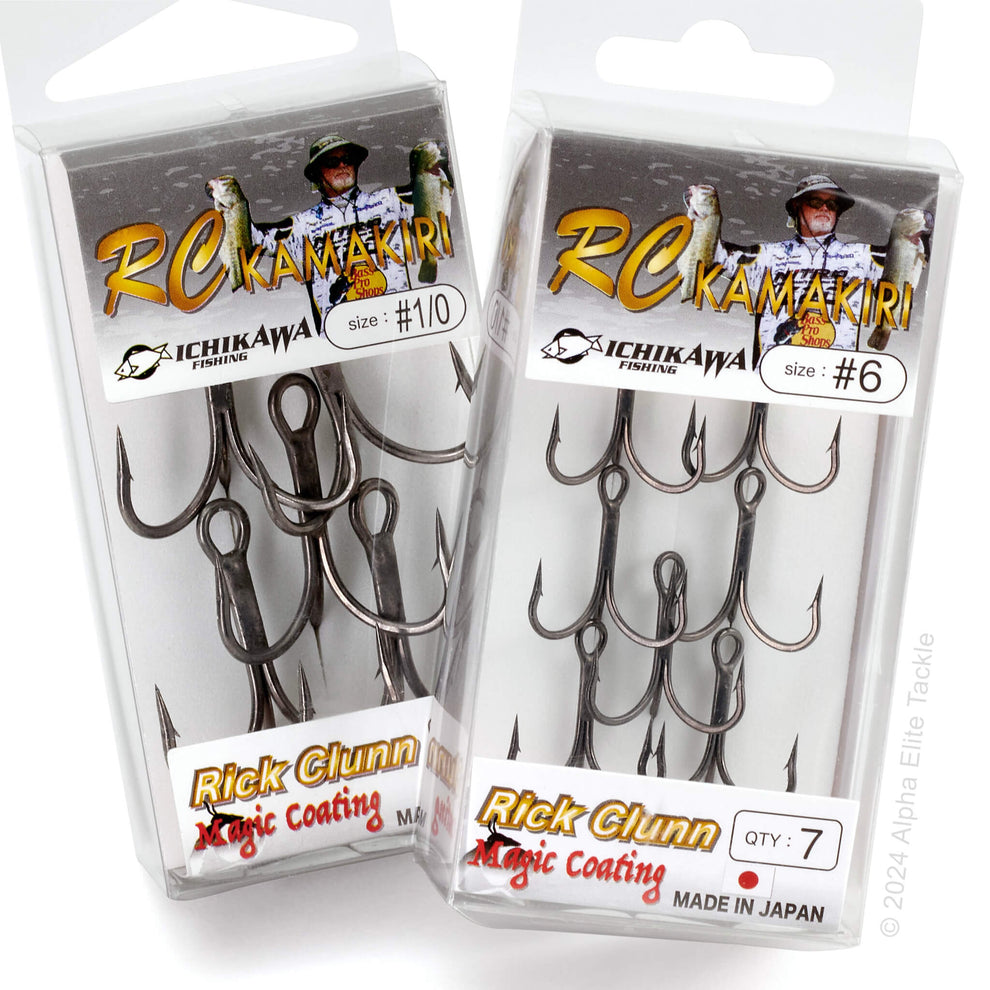 Ichikawa Fishing RC Kamakiri Treble Hook – Alpha Elite Fishing Tackle